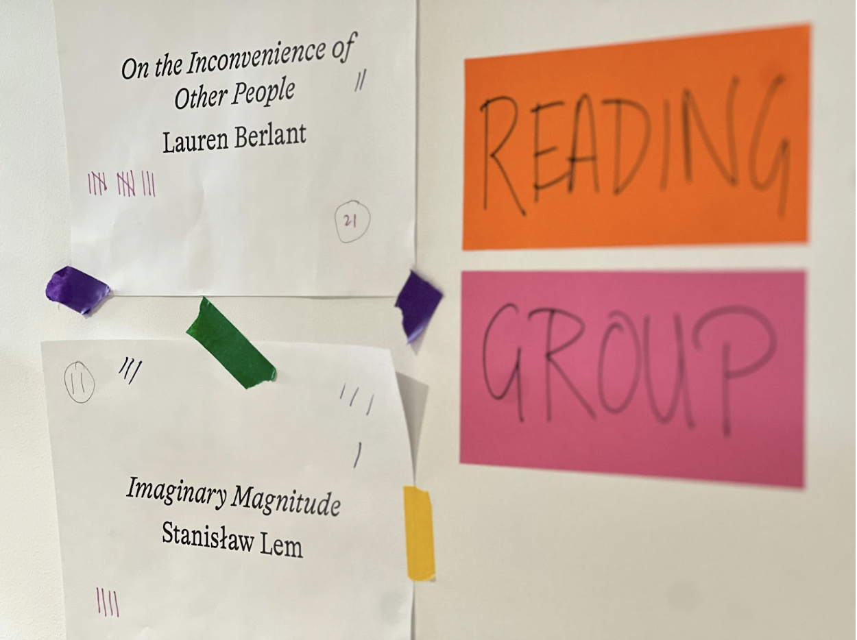 Groundwork Reading Group, Session 2 | Canal Projects
